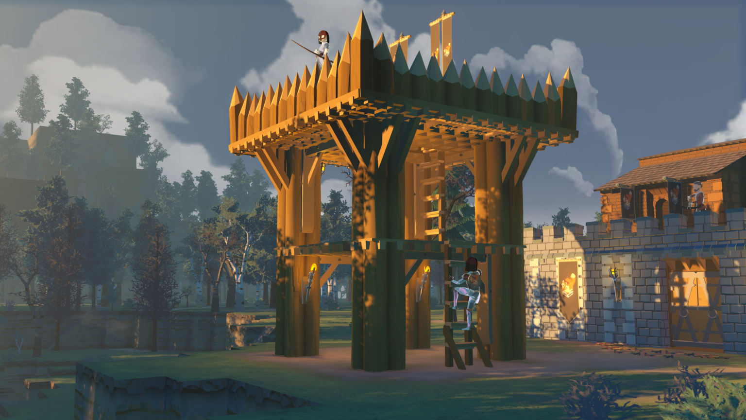 Going Medieval - Foxy Voxel