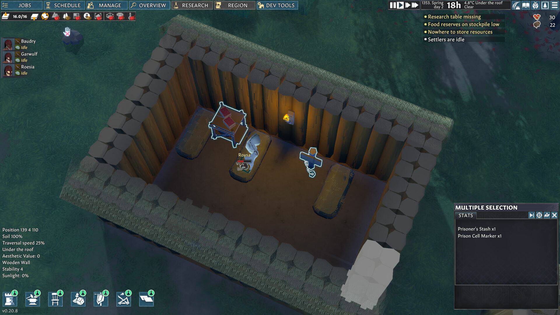 Update #12 | Prisoners & Gates - Foxy Voxel